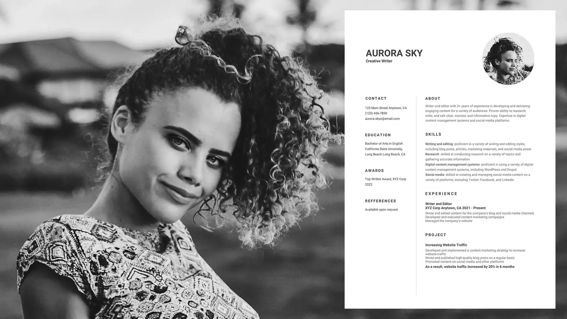 Free Killer Resume Template For Fresh Graduates To Nail The Job ...